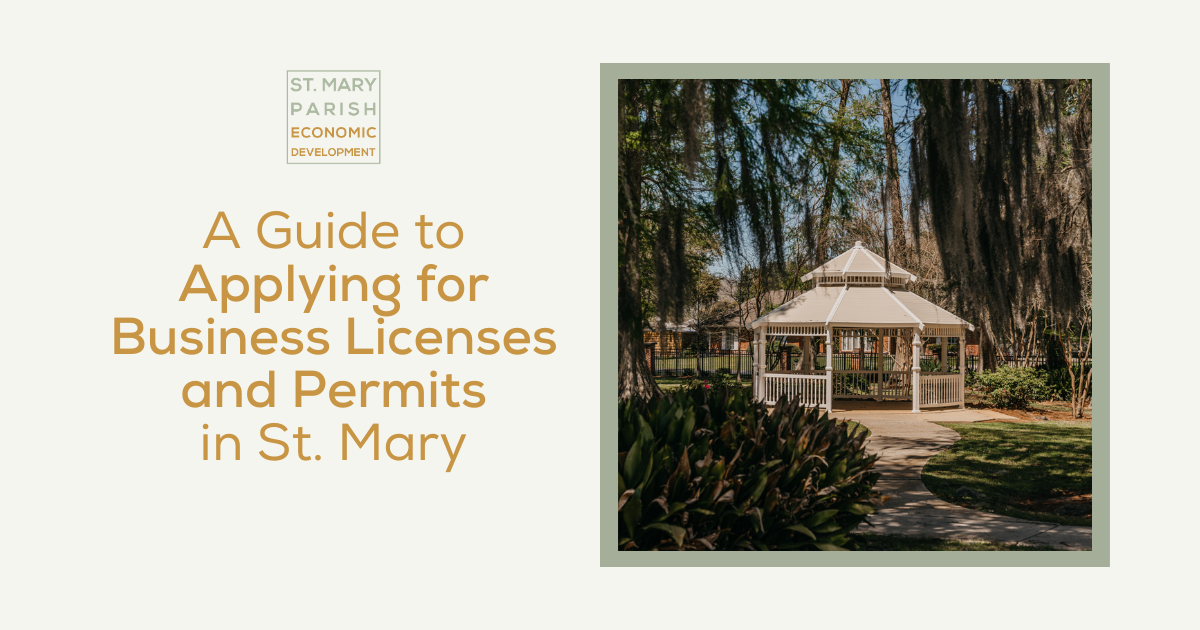 A Guide to Applying for Business Licenses and Permits in St. Mary - St. Mary Parish Economic ...
